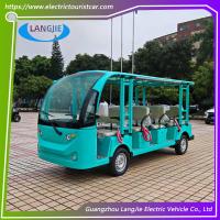 China 7.5kW AC Motor 11 Seats Electric Tourist Car Max Speed 30km/H For Public Area Transportation for sale