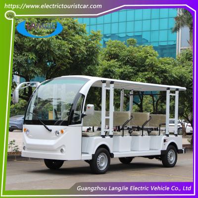 China 72V 7.5KW University Electric Tourist Car 11 Seats Battery 6v*12pcs For Tourist Car Hire for sale