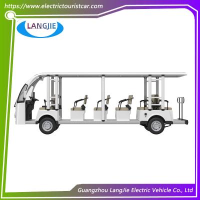 China 17 Seaters Electric Car Tour AC Motor 72V Recharge Time 8 ~ 10h For Tourist Car Hire for sale