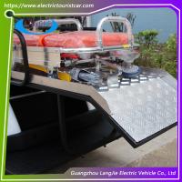 China Electric Ambulance Car 2 Seats+1 Bed 48V/5KW ac Motor For Airport Park for sale