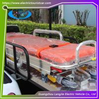 China 2 Seats+1 Bed Electric Powered Golf Carts  AC Motor 5KW Electric Ambulance Car For Hospital for sale