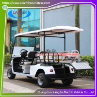 China Resort Electric Utility Golf Cart 2 Seater+ 1 Bed Electric Car With Top Light For Airport for sale