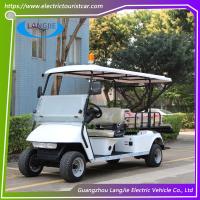 China Resort Electric Utility Golf Cart 2 Seater+ 1 Bed Electric Car With Top Light For Airport for sale