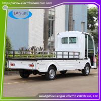 China Electric Luggage Cart for Hotel 2 Seats 72V Battery Powered Golf Buggy Cargo Type for sale