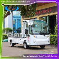 China Compact Blue Electric Luggage Cart For Airports Environmental Friendly for sale