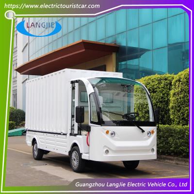 China 2 Seater Freight Cart 72V 7.5KW AC Motor Electric Luggage Carts Cargo Box  For Factory Park for sale