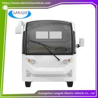 China 2 Passenger 48V Electric Luggage Cart  With AC Motor And ​Cargo Box Low Speed for sale
