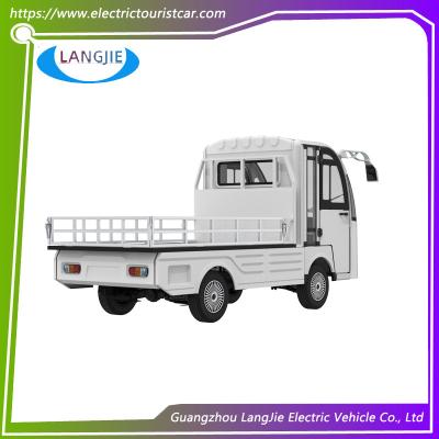 China 2 Seater Golf Cart  White  AC 48V 5KW Electric Utility Carts With Cargo Box for sale