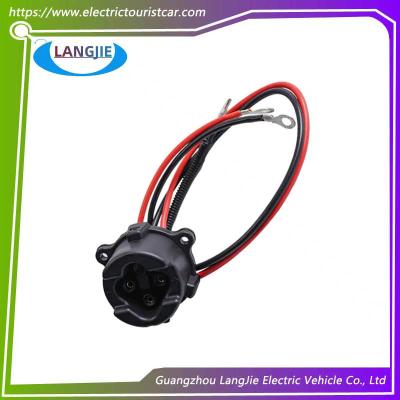 China Golf Cart Socket Yamaha G29 Driver Compatible Charging Cable Socket 2011-2017 for sale
