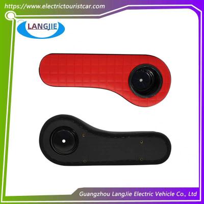 China EZGO Golf Cart Rear Armrest Seat Armrest Kit Red Armrest Square for sale