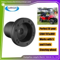 China Factory Sales Of Golf Cart Parts EZGO TXT Black Circular Steering Wheel Hub Base Accessories for sale