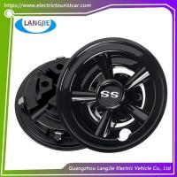 China 8-Inch Golf Cart Yamaha Black Circular Wheel Hub Cover Parts for sale