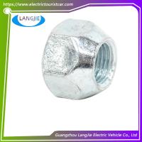 China Golf Car Cone Lug Nut Zinc Plated Tire Lugs Wheel Nuts Open End Acorn Lug Nuts 1/2 Inch for sale