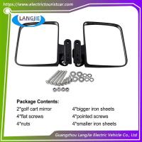China EAGLE Side View Mirror Folding Rearview Mirror For Electric Sightseeing Cars And Patrol Cars Golf Carts for sale