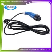 China Electric Golf Cart Accessories EXCAR Charging Cable And Charging Socket for sale