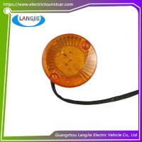 China Round Light 8cm LED 12V Brake Light Marshell Electric Sightseeing And Patrol Car Parts for sale