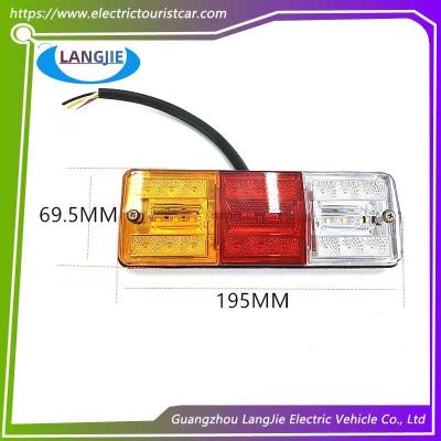 China Marshell Tricolor Light Anti-Collision Bumper For Electric Sightseeing Cars And Patrol Cars for sale