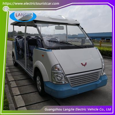 China Eco Friendly Gas Tourist Car Green 11 Seats Club Car Gas Golf Cart For Resort Car for sale
