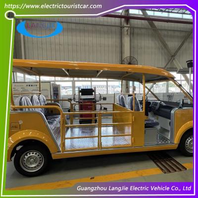 China 5 Seater GasTourist Car Mini Tour Bus Climbing Ability For Hospital for sale