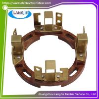 China Four Wheel Electric Sightseeing And Patrol Vehicles LVTONG Motor Carbon Brush Holder Assembly Components for sale