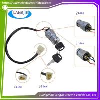 China Electric Sightseeing Car 2-Wire Ignition Switch Signal LVTONG Golf Cart 3-Wire Accessories for sale