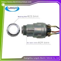 China 2-Wire 3-Wire Start Switch Lock For Electric Sightseeing Vehicles And Golf Carts for sale