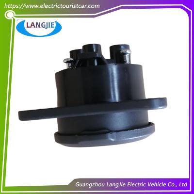 China LVTONG Electric Sightseeing Car Patrol Car 48V Covered Charging Socket Assembly for sale