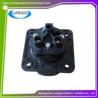 China Electric Sightseeing Car Patrol Car LVTONG 48V Genuine Black Charger Socket for sale