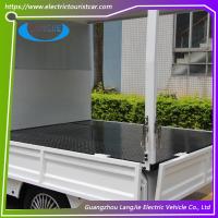 China 5 Seater Electric Sightseeing Bus 48v Electric freight car with Fencing Cargo Box for Resort for sale
