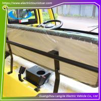 China 5 Person 4 Wheels Electric Freight Car With Door AC motor For Factory Or Hotel for sale