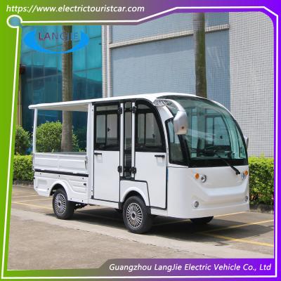 China Airport Electric freight car 5 Seater Electric Car 48V AC Motor With Roof for Park for sale