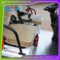 China 11 Seater Electric Car 72V 7.55KW Dry Battery Tour Bus With Small Box For Hotel for sale