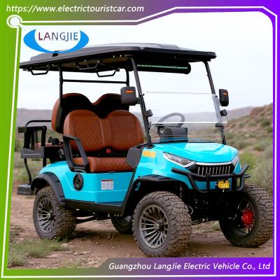 China Club Car Precedent Golf Cart 4 Seats AC Motor Electric Tour Bus For Park for sale