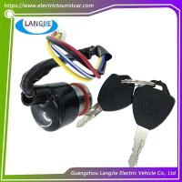 China Electric Sightseeing Patrol Car Vintage Car Accessories Marshell Key Switch for sale