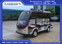 China 48V  Battery Powered 8 Seater Electric Car , Street Legal Electric Carts Comfortable for sale
