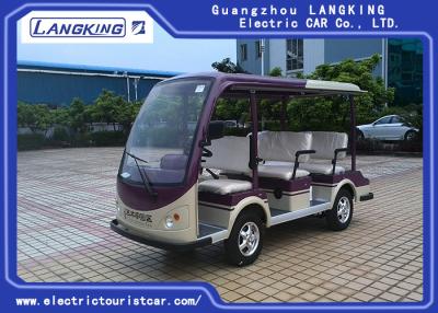 China 48V  Battery Powered 8 Seater Electric Car , Street Legal Electric Carts Comfortable for sale