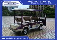 China 48V  Battery Powered 8 Seater Electric Car , Street Legal Electric Carts Comfortable for sale