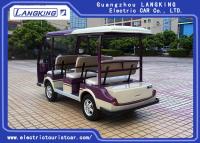 China 48V  Battery Powered 8 Seater Electric Car , Street Legal Electric Carts Comfortable for sale