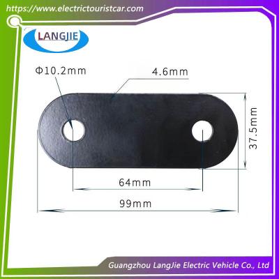 China EZGO RXV Golf Cart Sightseeing Car Steel Plate Fixing Plate Parts for sale