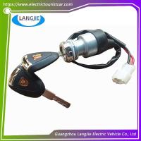 China Golf Cart LVTONG 2-Wire Universal Start Lock Cylinder Complete Set Of Key Switch Assembly for sale