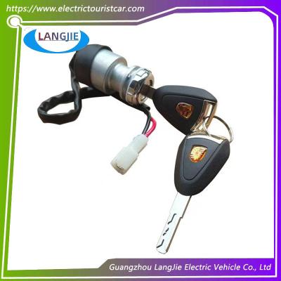 China Golf Cart LVTONG Power Lock Universal Patrol Car Sightseeing Car Key Switch for sale
