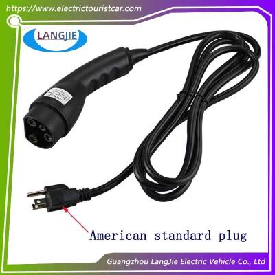 China Charging Gun Plug And Socket For Sightseeing And Patrol Cars 16A Plug American Standard Plug for sale