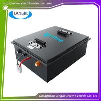 China 48V Lithium Battery EZGO Golf Cart Battery 51.2V 105Ah for sale