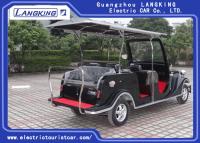 China Safety Six Seater Pure Electric Shuttle Bus For Reception 4KW DC Motor for sale