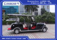 China Safety Six Seater Pure Electric Shuttle Bus For Reception 4KW DC Motor for sale