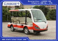 China Multiple Purpose 8 Seater Electric Shuttle Bus Light Weight Superior Cruising Ability for sale