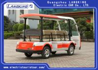 China Multiple Purpose 8 Seater Electric Shuttle Bus Light Weight Superior Cruising Ability for sale