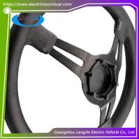 China Club Car Triangular Spiral Steering Wheel Golf Cart Accessory For Club Car for sale