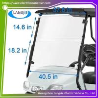 China High Quality Ezgo Txt Transparent Front Windshield Golf Cart for sale