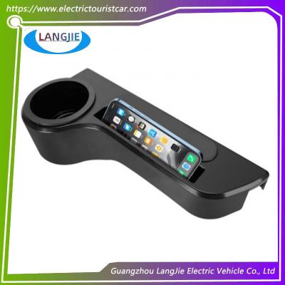 China EZGO Armrest With Beverage Cup Holder Suitable For Rear Seat Golf Carts for sale